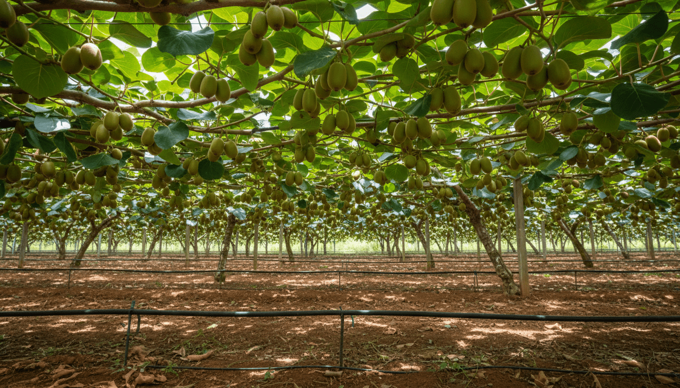 Kiwifruit Irrigation: the Growth Stage That Decides Fruit Size
